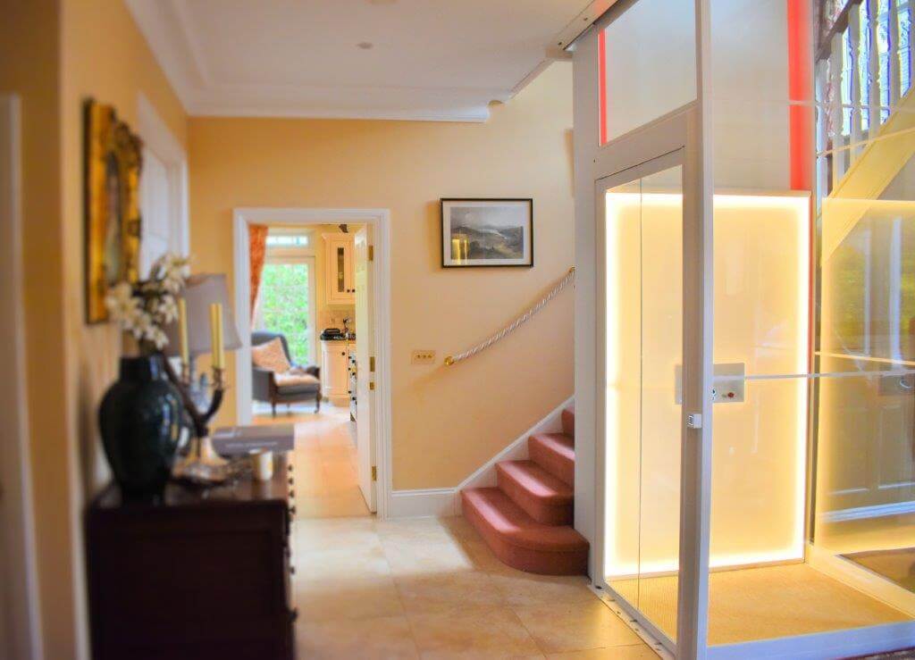 Corner House Celebrates New Home Lift - Gartec Lifts