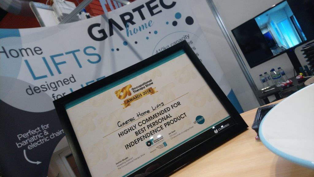 Gartec 6000 Lift Wins OT Show Award - Gartec Lifts